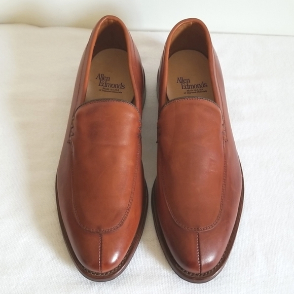 Allen Edmonds | Shoes | New Allen Edmonds Steen Brown Leather Loafer ...